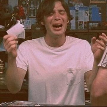 "Cillian Murphy crying" Sticker for Sale by LobsterThong | Redbubble