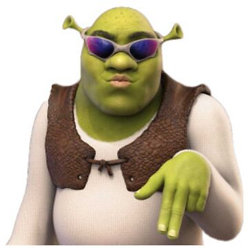 "SHREK DIVA MEME" Sticker for Sale by TruchaDesigns | Redbubble