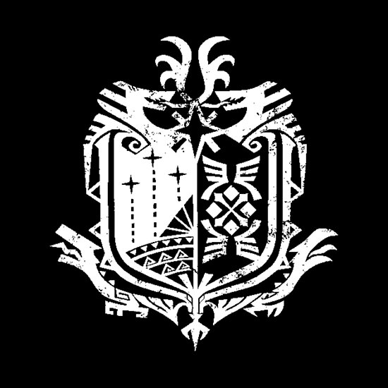 "Monster Hunter World Crest" Poster by thedangernoodle | Redbubble