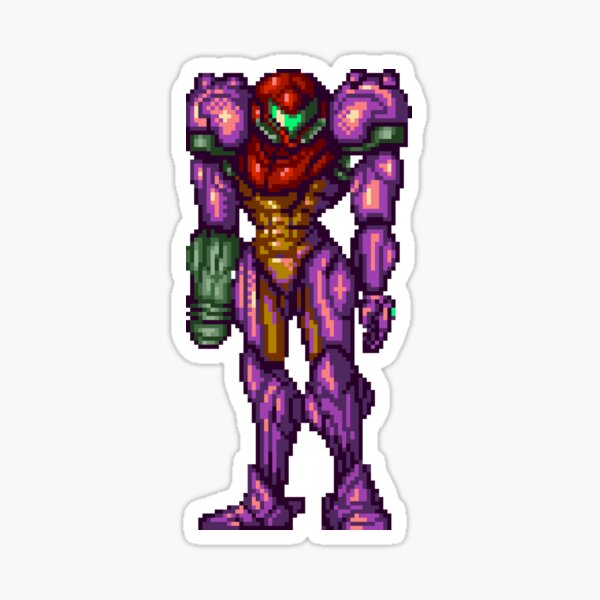 Metroid Stickers | Redbubble