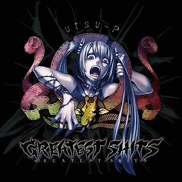 "Utsu P Greatest Shits album cover" Sticker for Sale by skrunklypoop ...