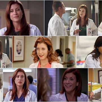 "Addison Montgomery Collage" Sticker for Sale by LaurensAnatomy | Redbubble
