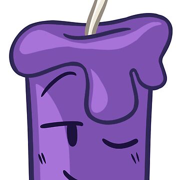 "Candle (Inanimate Insanity)" Sticker for Sale by PuppyRelp | Redbubble