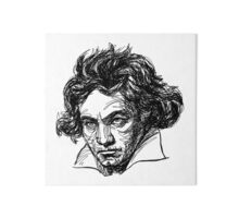"Ludwig Van Beethoven line drawing" by fortissimotees | Redbubble