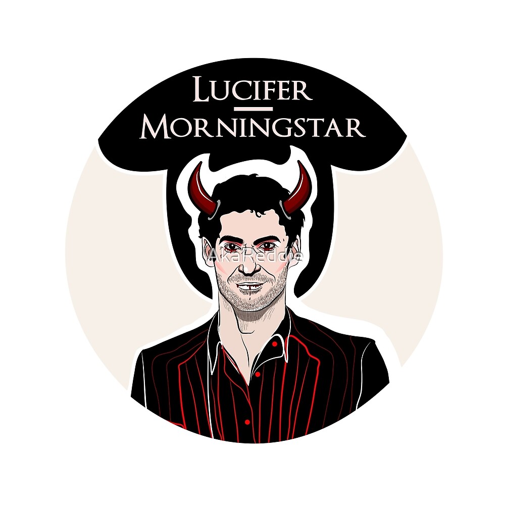 "Lucifer Fanart" by AkaReddie | Redbubble