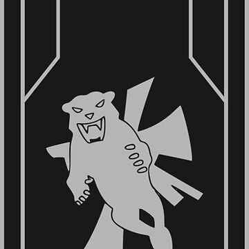 "Clan Smoke Jaguar Insignia" Sticker for Sale by Arcturan-Art | Redbubble