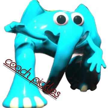 "garten of banban coach pickles" Sticker for Sale by sockyfarts | Redbubble