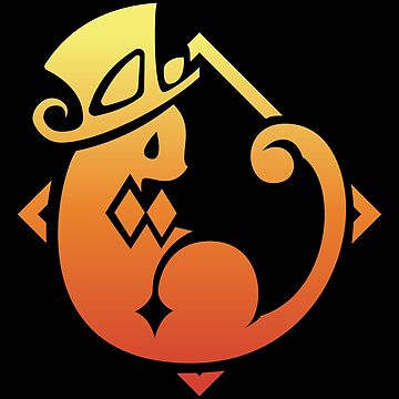 "Lyney Constel­lation logo Genshin Impact" Sticker for Sale by Damien ...