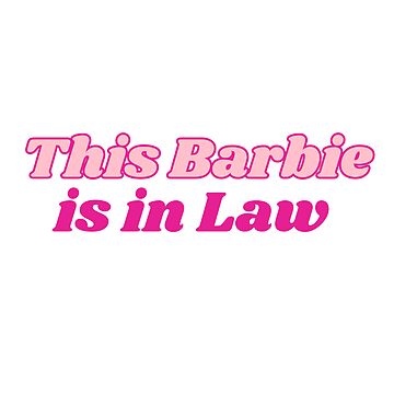 "Lawyer Barbie" Sticker for Sale by itsellierich | Redbubble