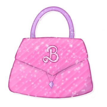 "barbie bag " Sticker for Sale by samar-n | Redbubble