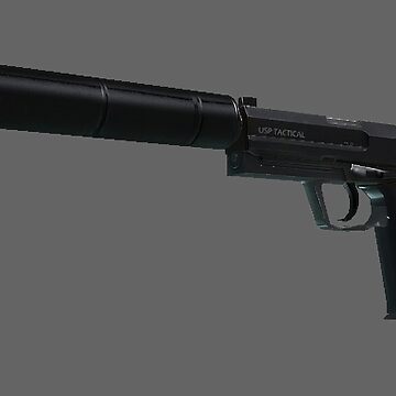 "CSGO Usp Pistol Weapon Gun Icon Counter Strike Image" Sticker for Sale ...