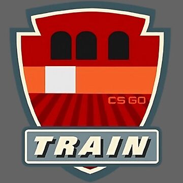 "CSGO Train Map Badge Icon Counter Strike Image" Sticker for Sale by ...