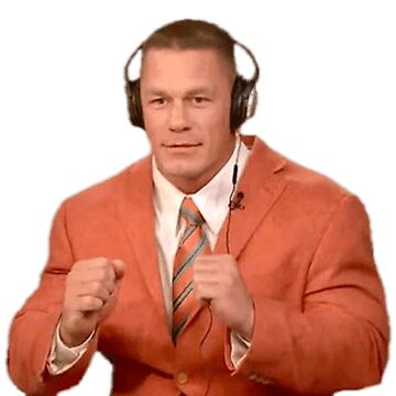 "John Cena Vibing" Sticker for Sale by samadox | Redbubble