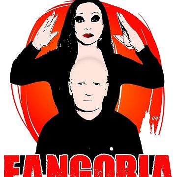 "fangoria" Sticker by zer0-cu4tro | Redbubble