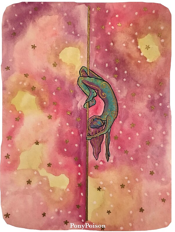 "Remi Sit Pole Dancer" by PonyPoison | Redbubble
