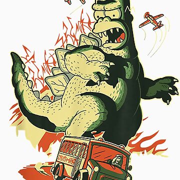 "He Simpsons Reehouse Of Horror Halloween Angry Homerzilla " Sticker ...