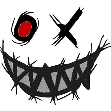 "Smiley Evil Face" Sticker for Sale by CoBohoDesigns | Redbubble