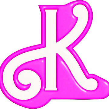 "barbie movie - ken K icon" Sticker for Sale by limetwigs | Redbubble