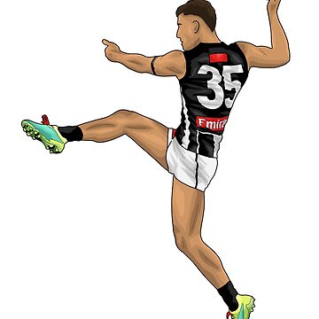 "Nick Daicos" Sticker for Sale by Casey Panella | Redbubble