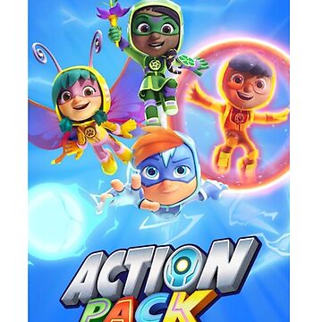 "action pack Netflix" Sticker for Sale by ilyeschoop | Redbubble