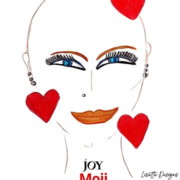 "Joy Moji Original Design by Lisette" Sticker for Sale by ...