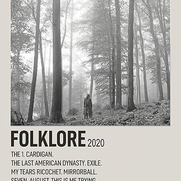 "Taylor Albums Folklore Best Poster" Poster for Sale by qwertyyoutt ...