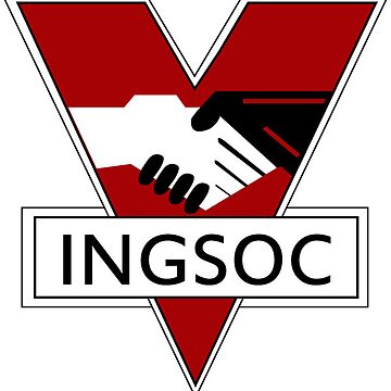 "INGSOC 1984" Sticker by alexlab79 | Redbubble