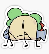Bfb Taco: Stickers | Redbubble