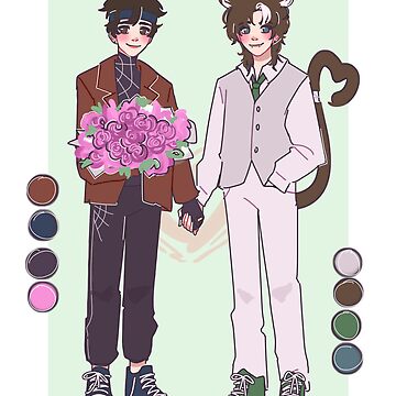 "roier and cellbit !QSMP" Sticker for Sale by neonneun | Redbubble