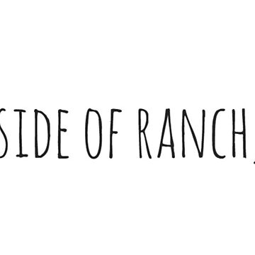"ranch dressing" Sticker for Sale by mollyatkins | Redbubble