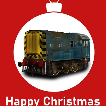 "Railway Train Enthusiast Christmas Card Funny Rude" Greeting Card for ...