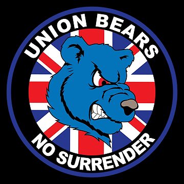 "Union Bears - Ultras Rangers" Sticker for Sale by AZGallery | Redbubble