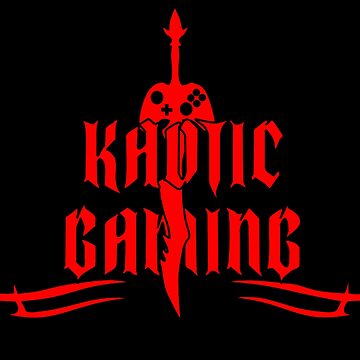 "KAOTIC GAMING LOGO" Sticker for Sale by KAOTIC DESIGNS | Redbubble