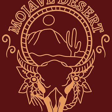 "Mojave Desert" Sticker for Sale by soulfulprintss8 | Redbubble