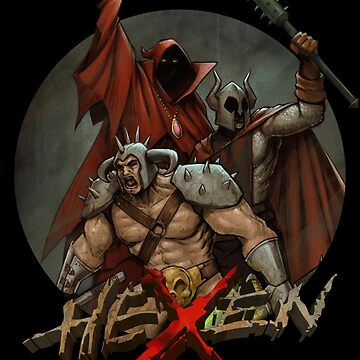 "HEXEN" Sticker for Sale by SophiaHandry | Redbubble