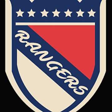 "Rangers Patch " Sticker for Sale by MabelleTorp | Redbubble