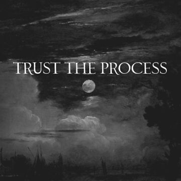 "Trust The Process" Poster for Sale by Fit-Flex | Redbubble