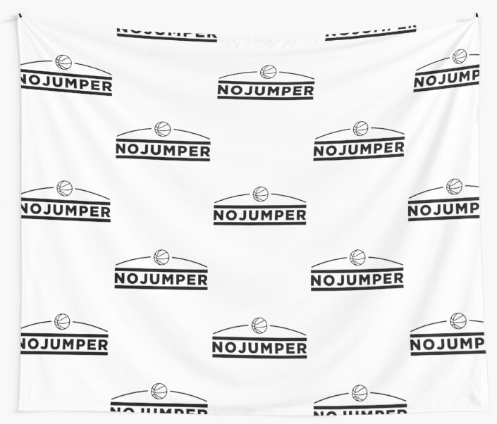 "No Jumper Logo" Wall Tapestry by SkyCustoms | Redbubble