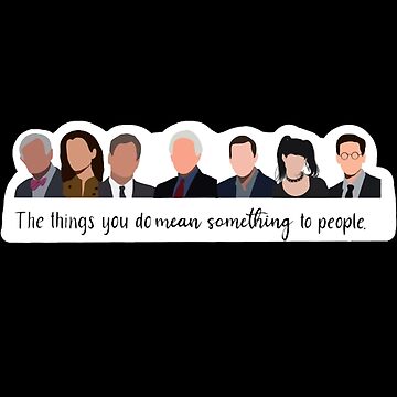 "NCIS quote" Sticker for Sale by AnnabellTaber | Redbubble
