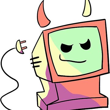 "Edgar electric dreams " Sticker for Sale by JenaynPearlas | Redbubble