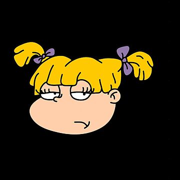 "angelica rugrats" Sticker for Sale by rianroblewski | Redbubble