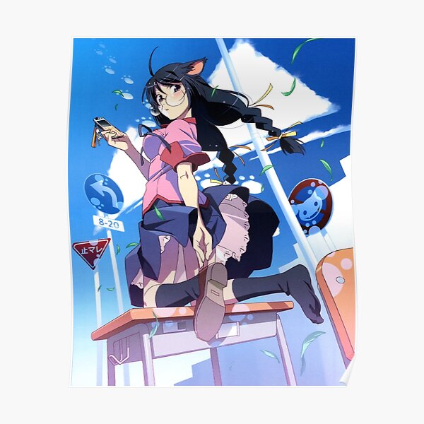 Monogatari Series Posters | Redbubble