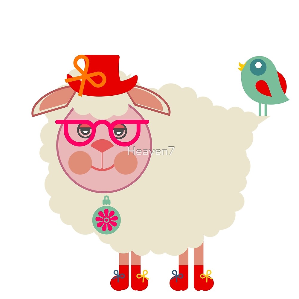 "Mrs. Sheep" by Heaven7 | Redbubble