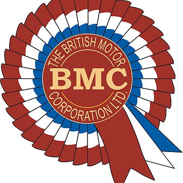 "British Motor Corporation logo" Sticker for Sale by ClassicMotors ...