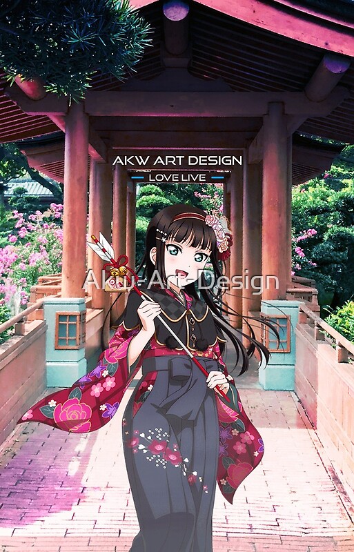 Dia》 Love Live Sunshine || Aqours | New Year" by Akw-Art-Design | Redbubble