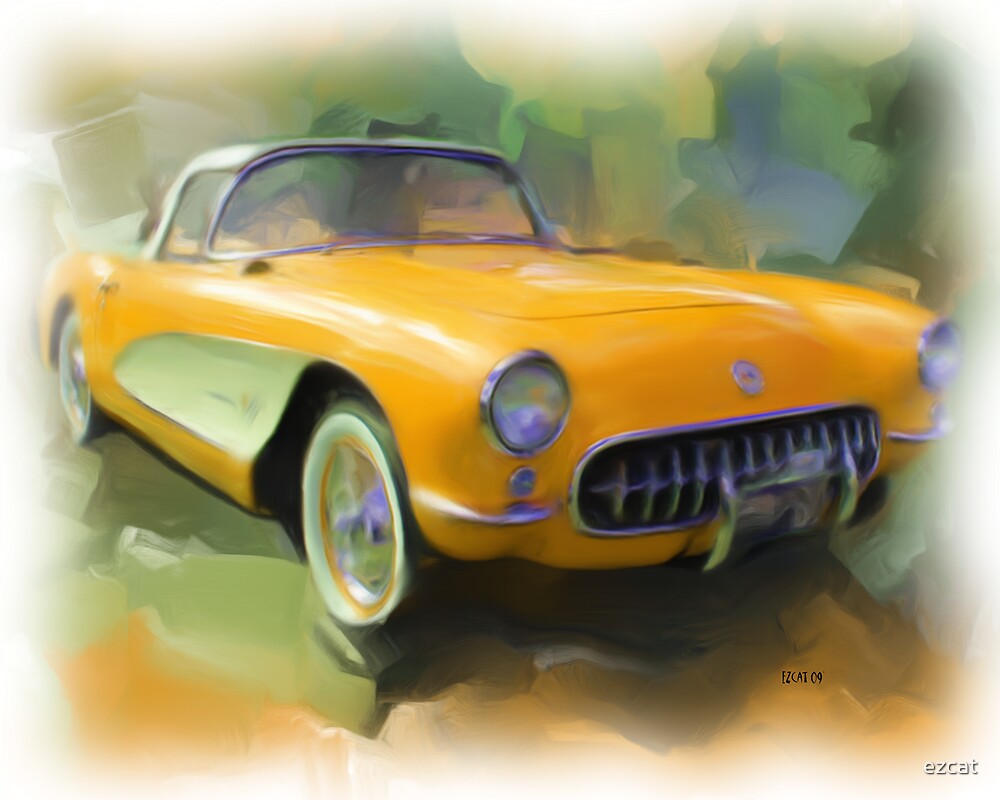 "57' Corvette" by ezcat | Redbubble