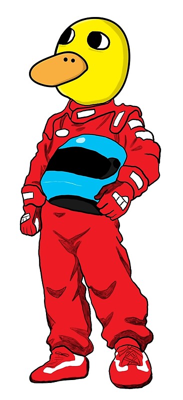 "Racing Duck" by Proxzor | Redbubble