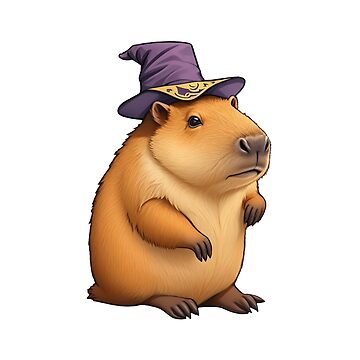 "Wizard Capybara, Capybara Magician, Funny Capybara, Capybara with a ...