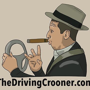 "The Driving Crooner" Sticker for Sale by thebcarts | Redbubble