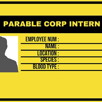 Sticker for Sale mit "ID des Cosplay-Praktikanten „The Stanley Parable ...